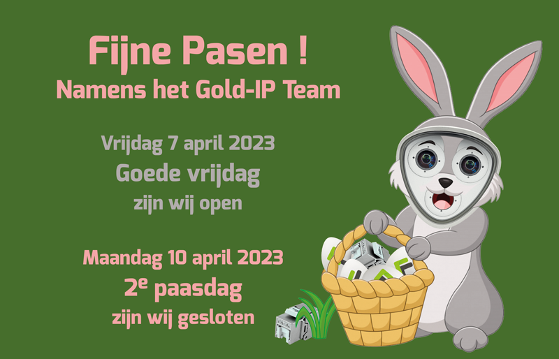 Openingstijden Pasen 2023 — Gold-IP