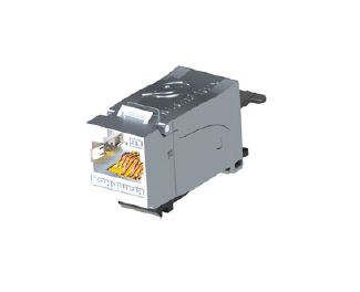 Cat6Plus Snap In Jack Screened - Tool Free — Gold-IP